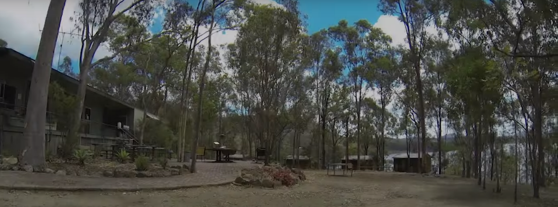 Camp Lake Fire campground STP on Lake Maroon