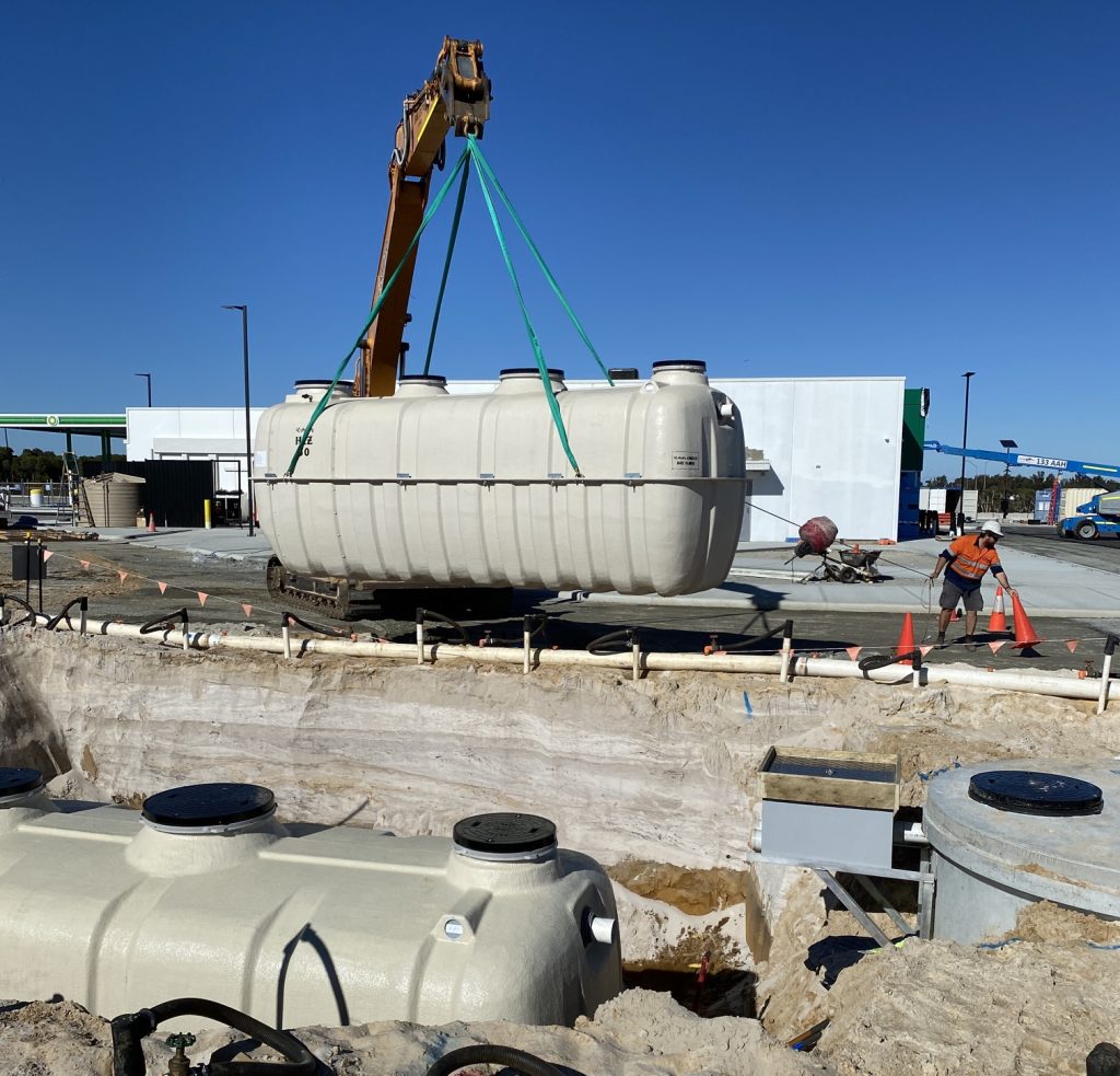 Wastewater System for Largest Truck Stop in WA at Muchea
