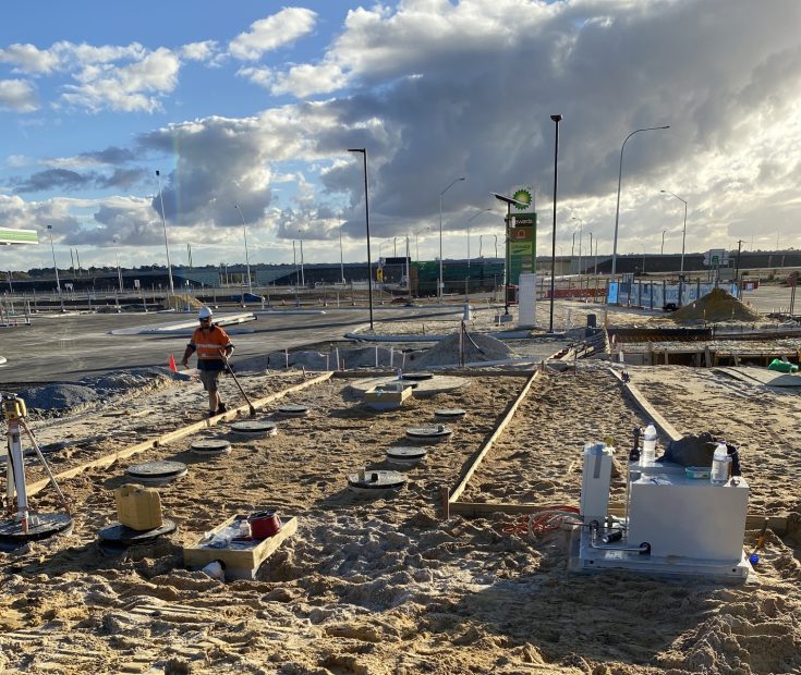 Wastewater System for Largest Truck Stop in WA at Muchea