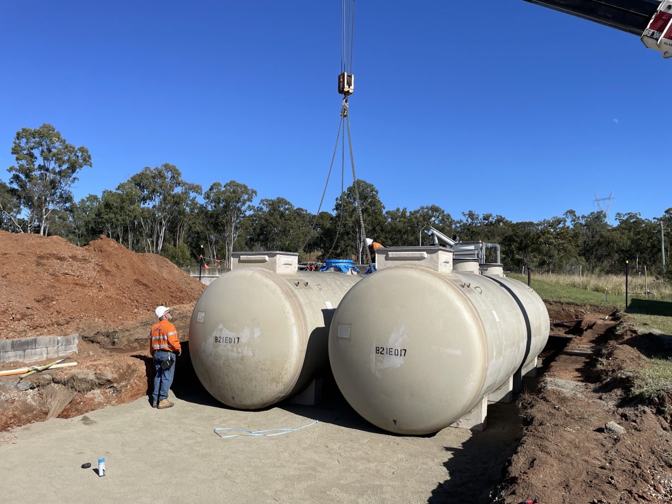 Kubota membrane sewage treatment technology for Yarwun