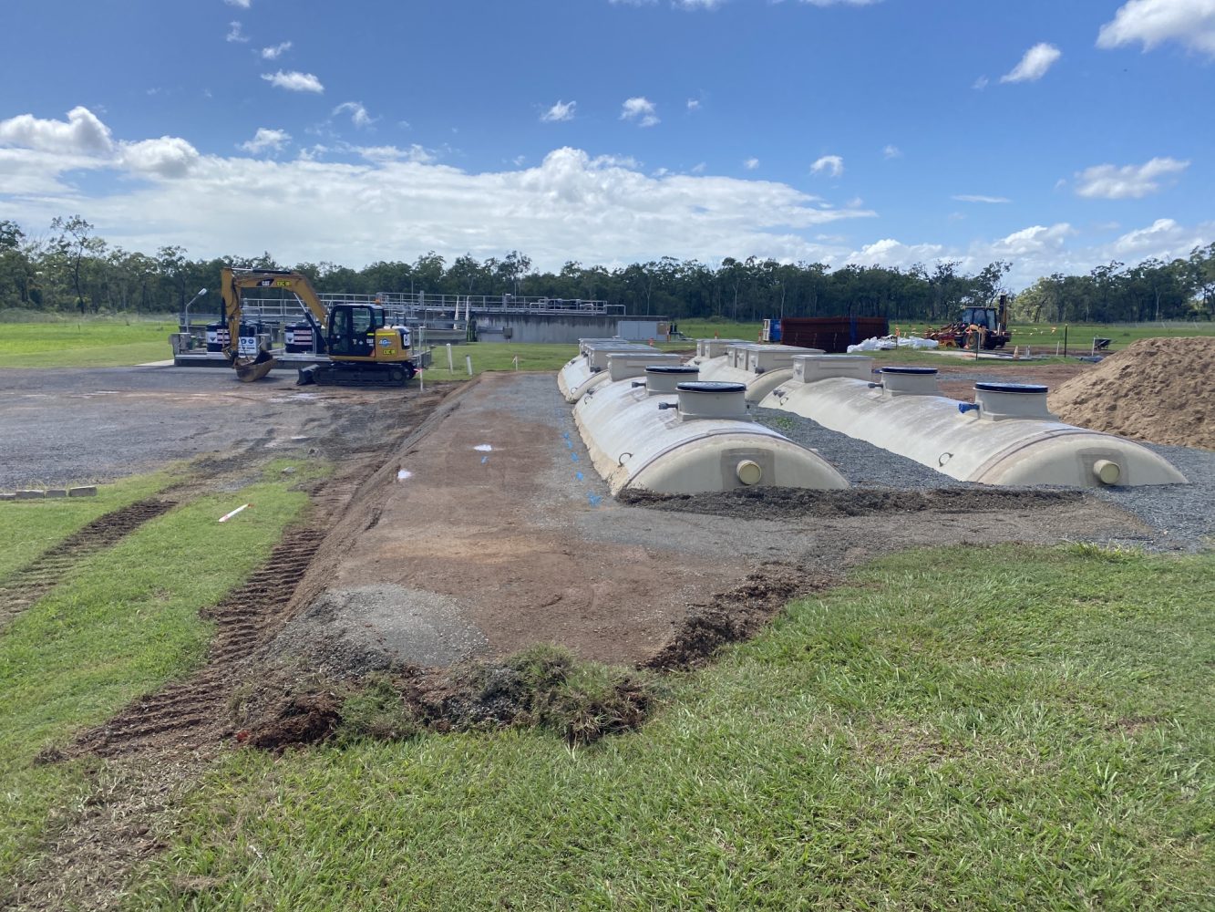 Kubota membrane sewage treatment technology for Yarwun