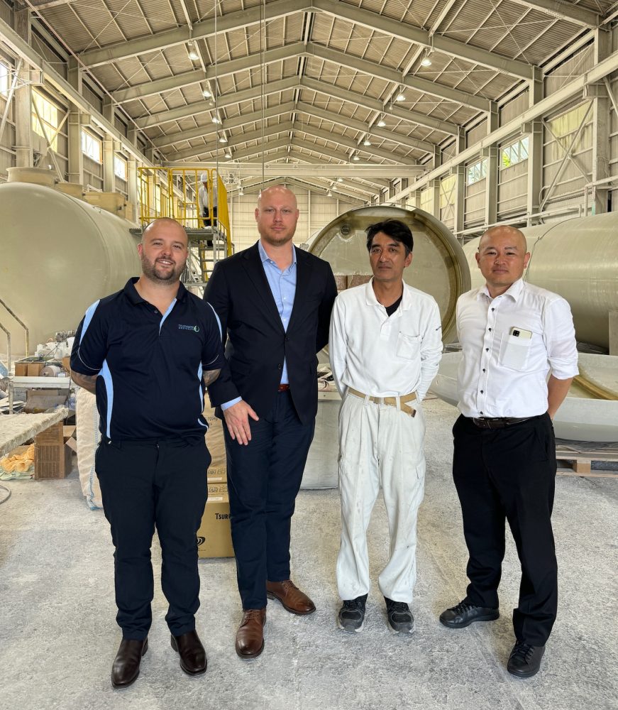 True Water visit to Kubota enhances wastewater partnership